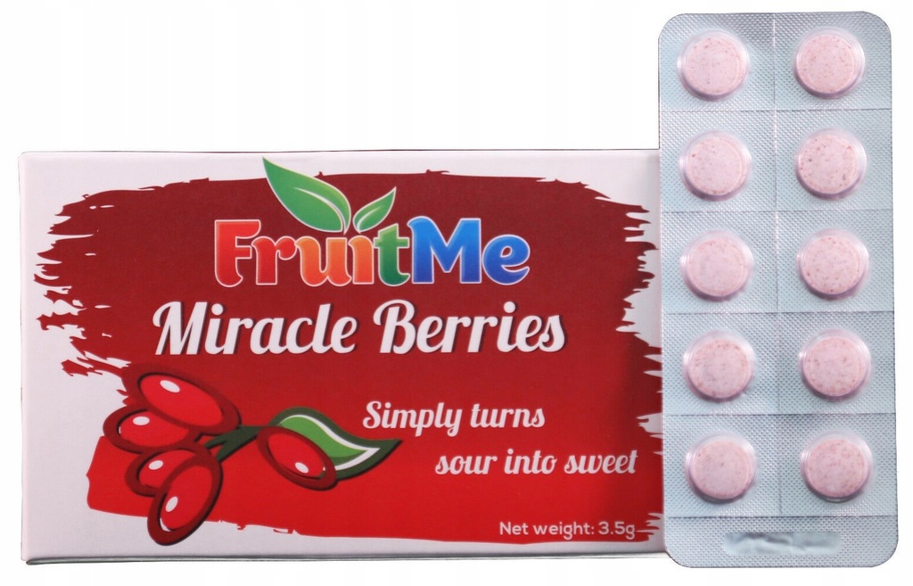 MIRAKULINA SYNSEPAL SŁODKI MIRACULINA OWOC 2 szt. - 8051822983 ...
