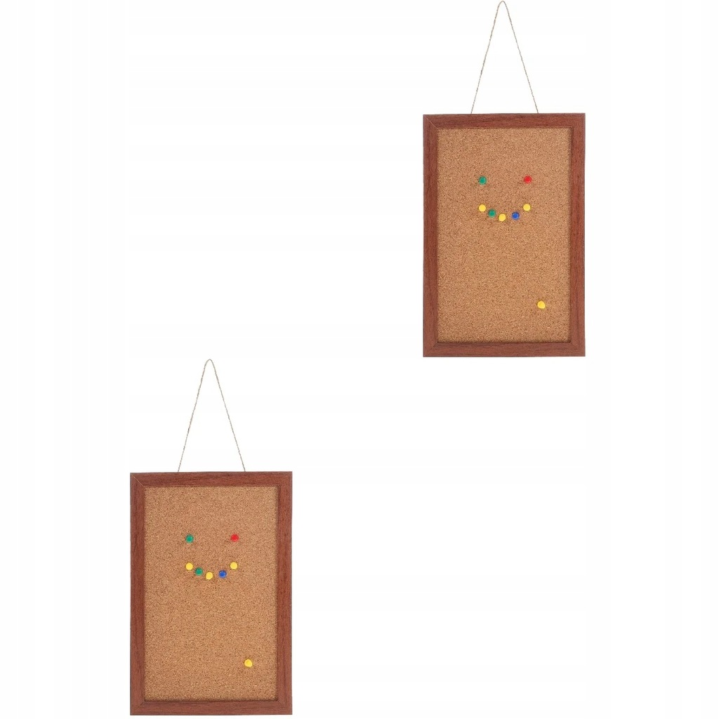 Framed Cork Board Wall Push Pin Memo Set 2 - 13649368231 - oficjalne ...