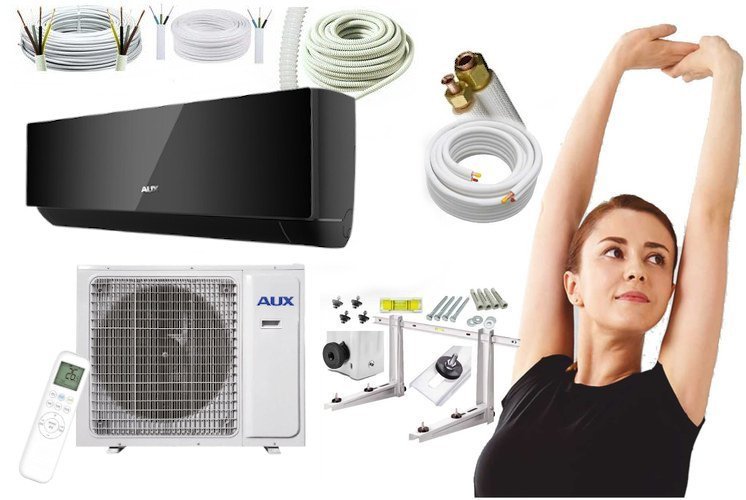 KLIMATYZATOR ścienny J-SMART ART AUX-12JB 35m2 - 9511174929 - oficjalne archiwum Allegro