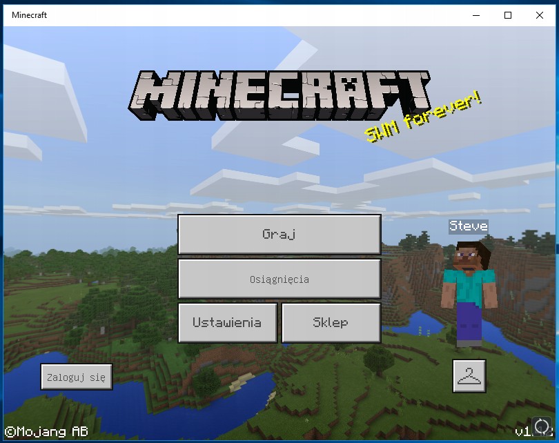 MINECRAFT PC WINDOWS 10 EDITION NOWA PEŁNA WERSJA - 7428604811 ...