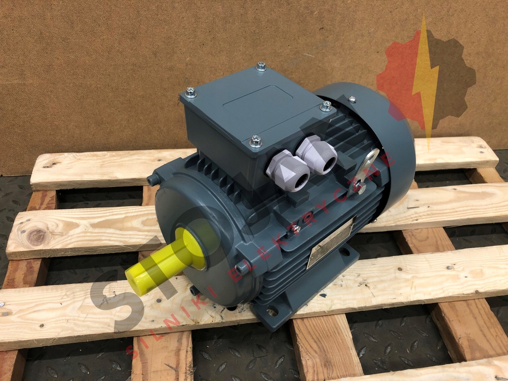 silnik elektryczny 3kW 2900obr. 3fazowy 90B3 - 12515962043 - oficjalne archiwum Allegro