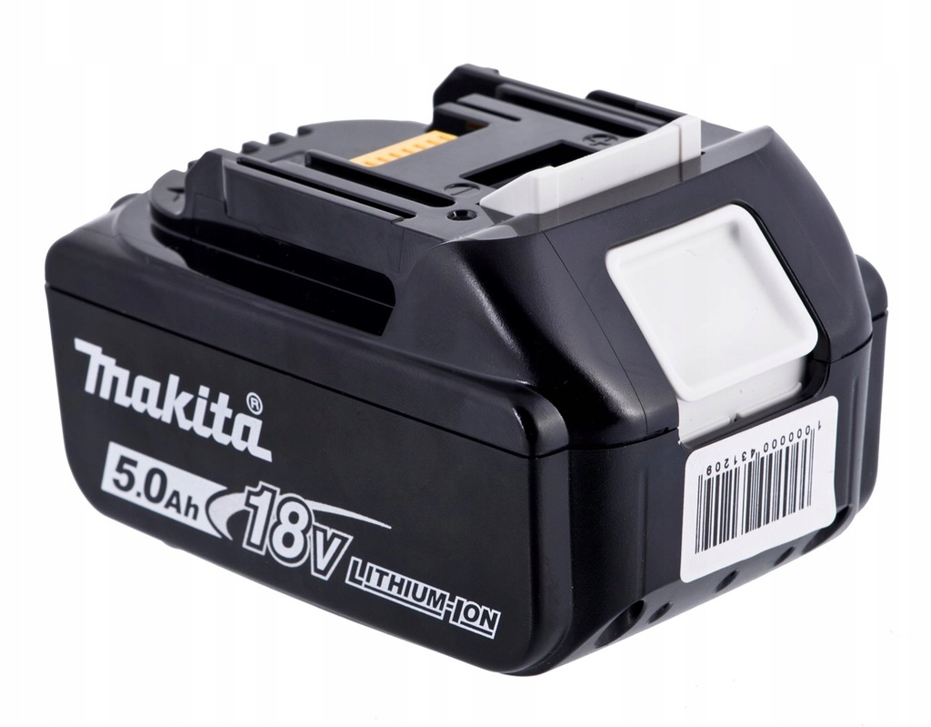 Akumulator Li-Ion 18V/5,0Ah MAKITA BL1850B - 13180704021 - oficjalne ...