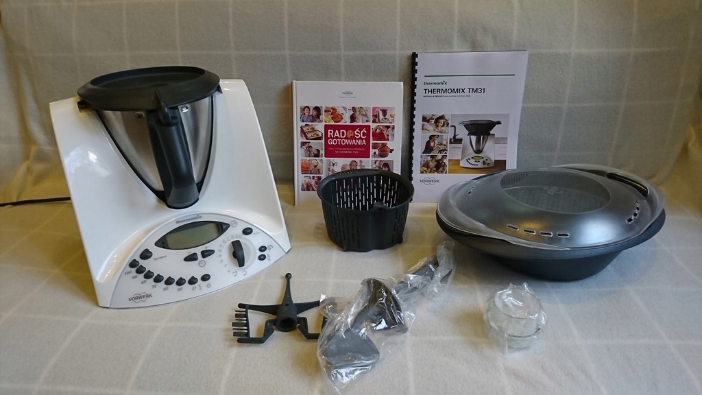 THERMOMIX TM 31 TERMOMIX IDEAŁ GWARANCJA PISEMNA - 13699090298 ...