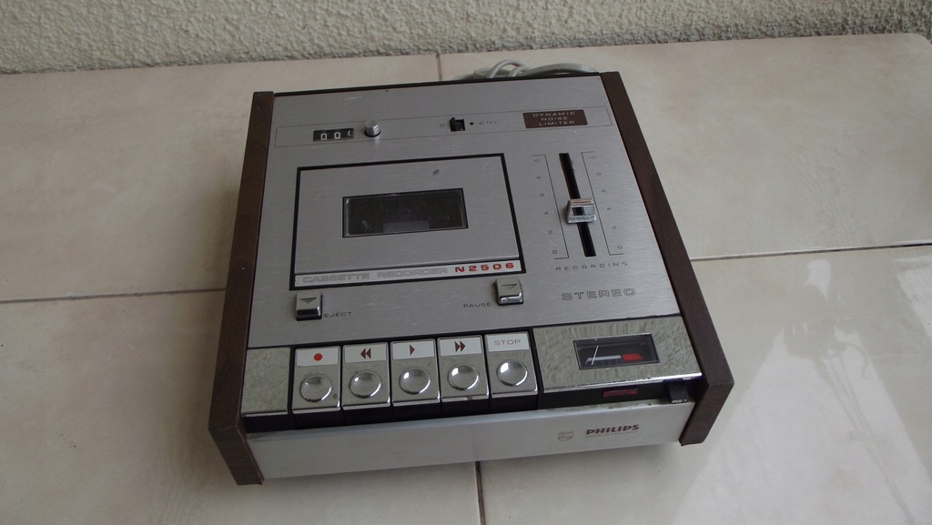 Philips N2506 STEREO MADE IN HOLLAND 1972-1974r - 11510793393 - oficjalne archiwum Allegro