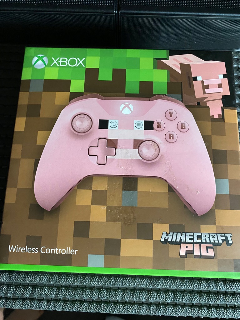 Pad Xbox one Minecraft PIG różowy - 12601250297 - oficjalne archiwum ...