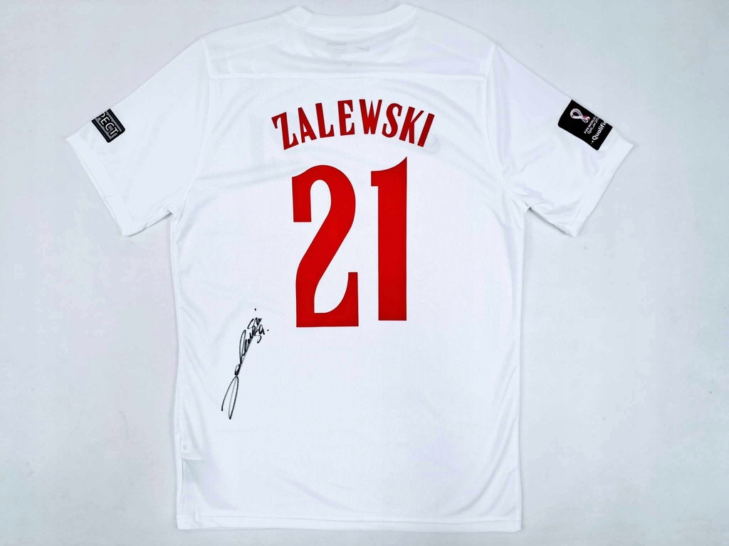 Nicola Zalewski - Polska - koszulka z autografem (pol) - 14622698737 ...