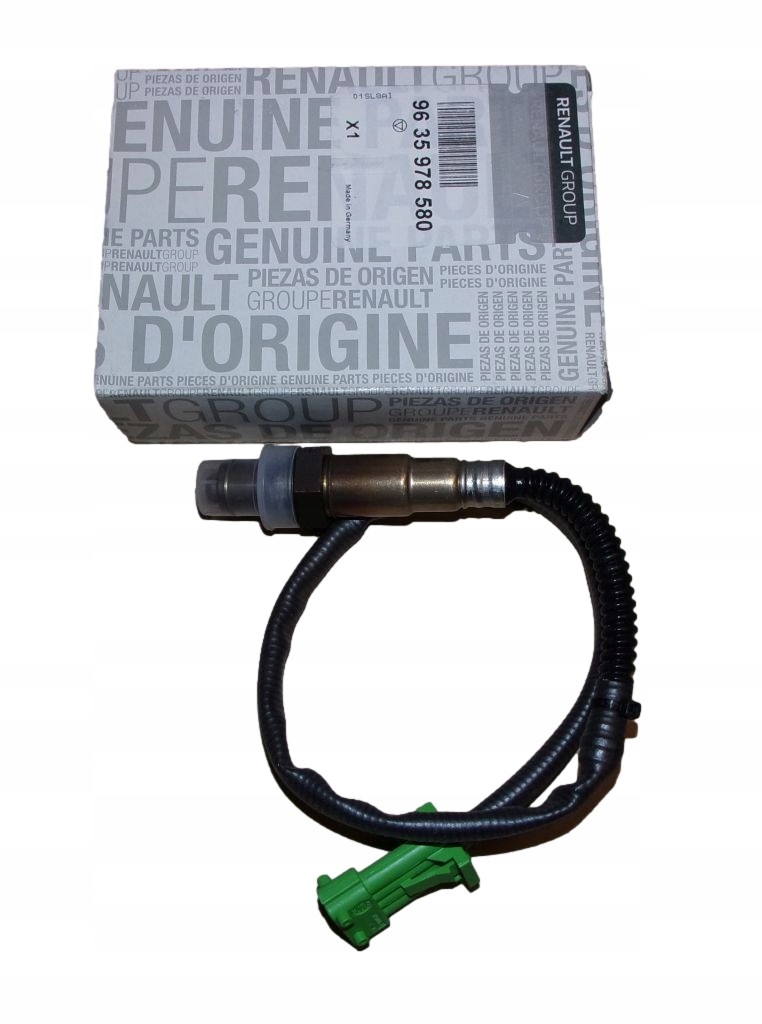 Sonda Lambda Nowy Oryginał 9635978580 Renault Citroen Peugeot ...