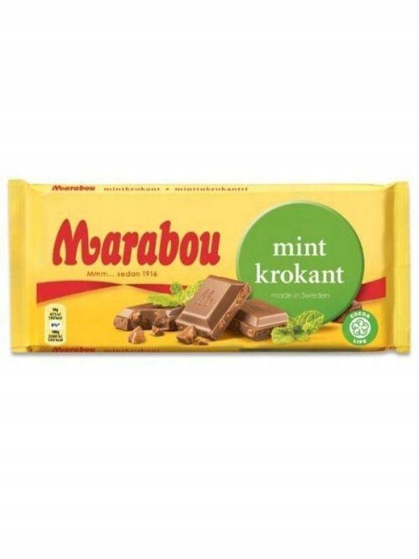 Marabou Czekolada Mleczna Mietowa Szwedzka 200g - 11846999505 ... Marabou Czekolada Mleczna Mietowa Szwedzka 200g - 11846999505 ...