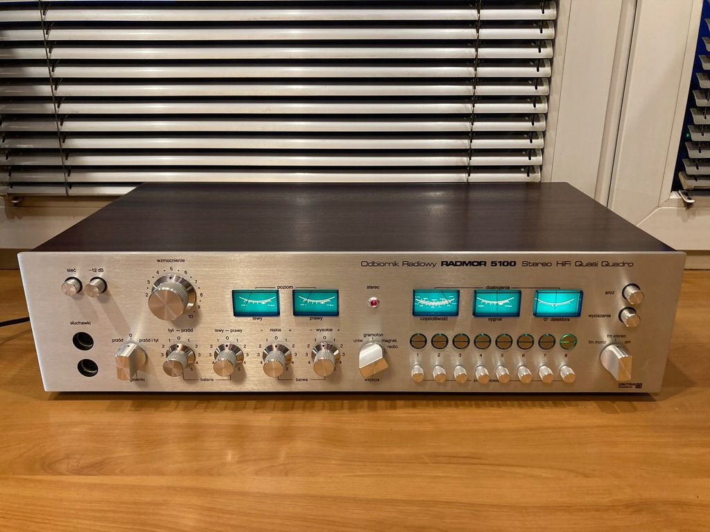 Unitra Radmor 5100 78 srebrny odnowiony - 12215657019 - oficjalne ...