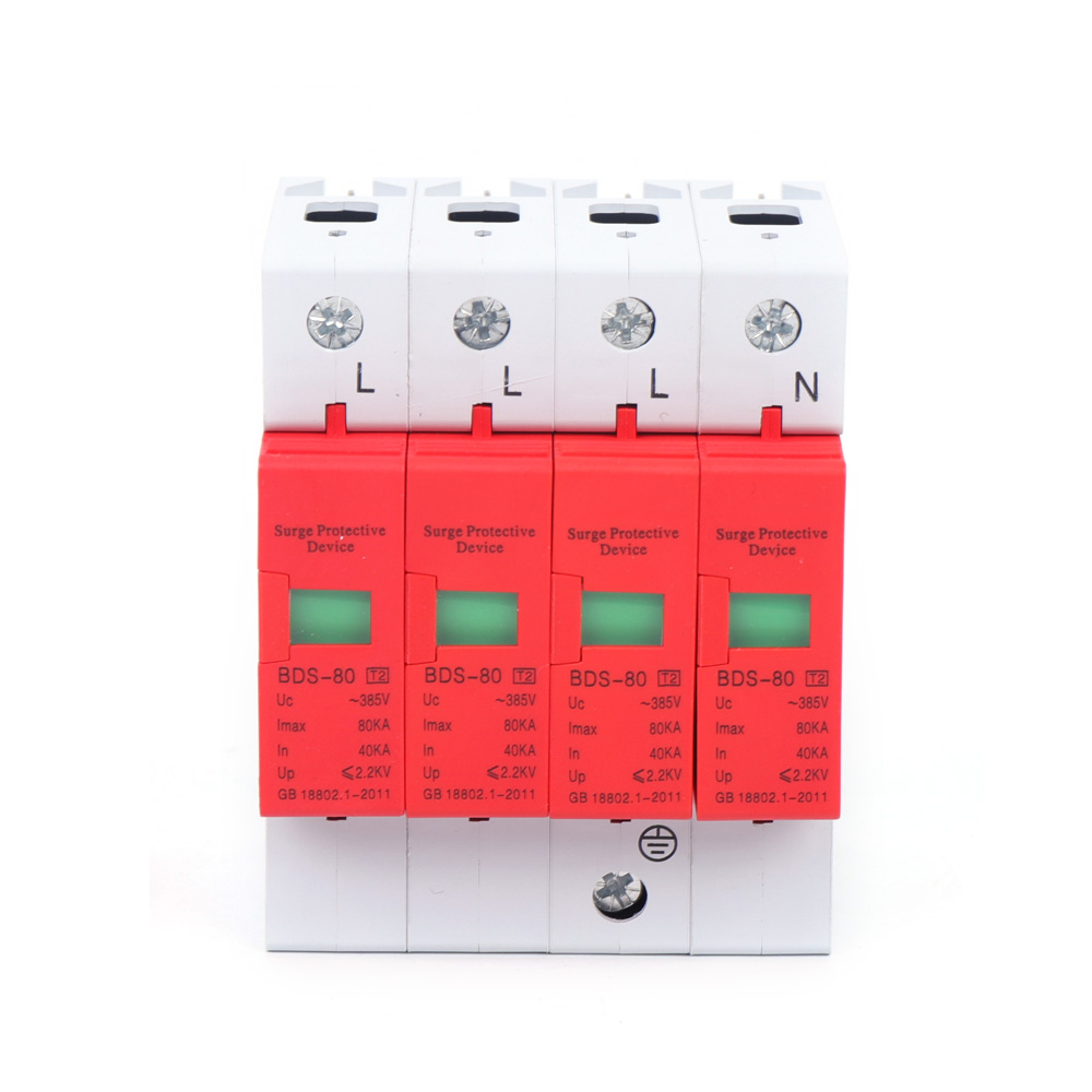 Ochronnik przepięciowy 385VAC 80KA 4-biegunowy - 12534797476 ...