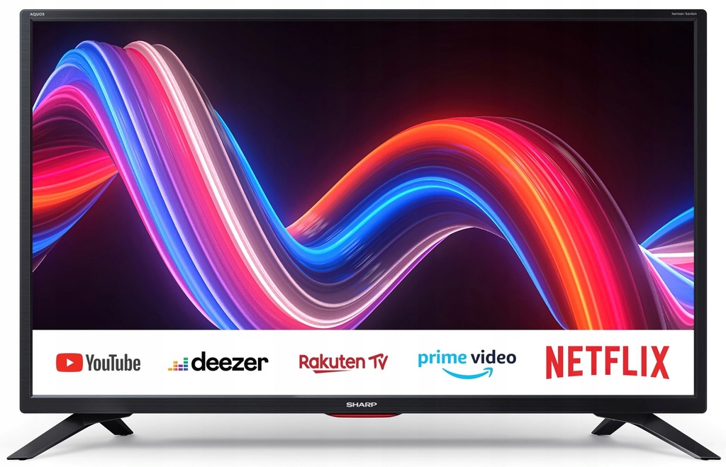 Telewizor SHARP 32EE4E LED HD SMART DVB-T2/HEVC - 12902220917 - oficjalne archiwum Allegro