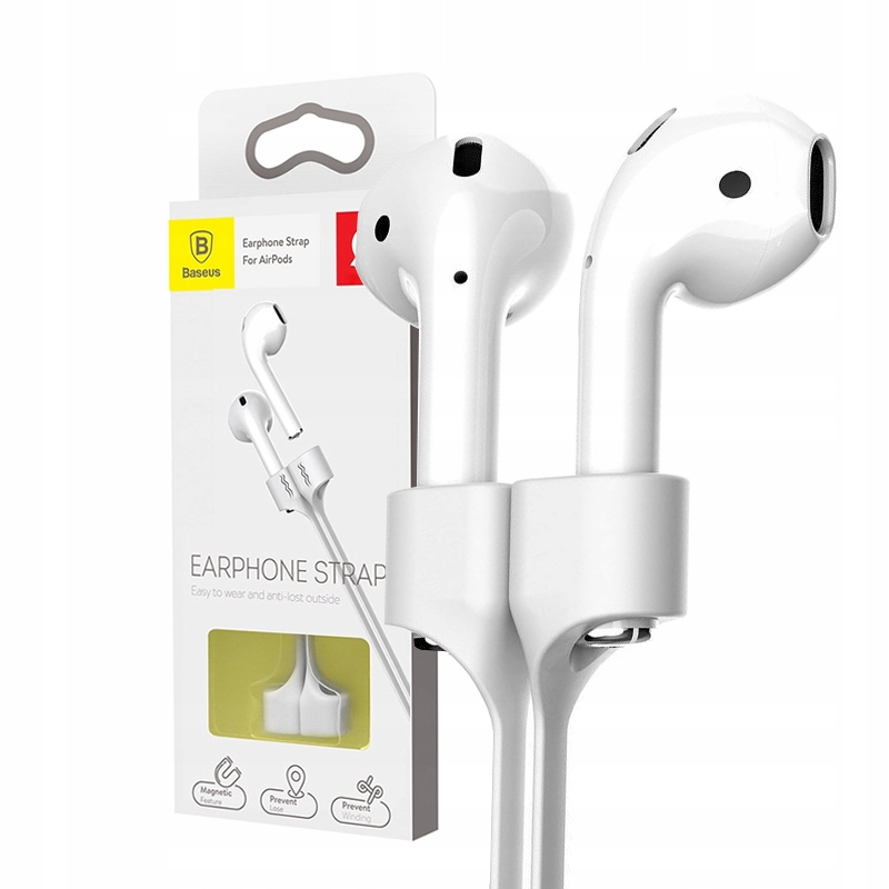 BASEUS STRAP UCHWYT ŁĄCZNIK DO SŁUCHAWEK AIRPODS - 9527330567 ...