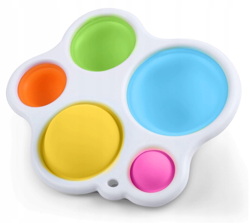 SIMPLE DIMPLE BRELOK PUSH IT POP IT BUBBLE FIDGET - 11400424793 - oficjalne archiwum Allegro