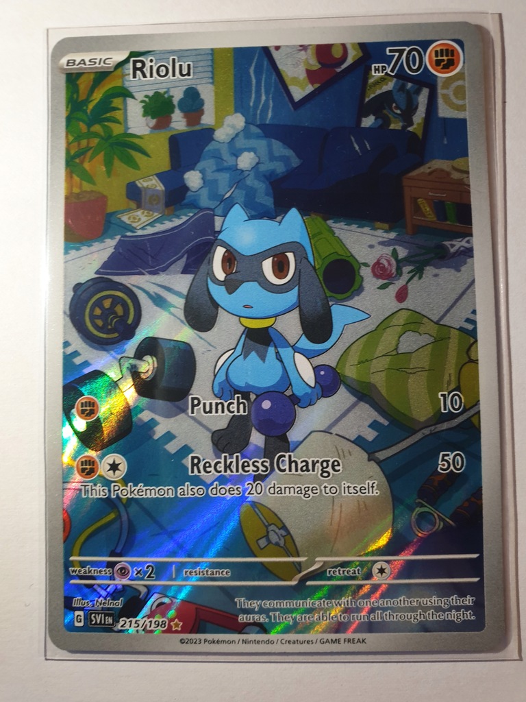 KARTA POKEMON TCG RIOLU 215 /198 - 13610619386 - oficjalne archiwum Allegro