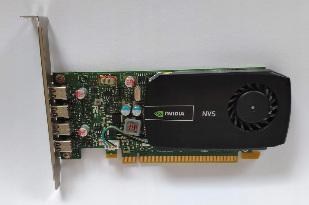 Karta graficzna nVidia NVS 510 2GB DDR3 4xMini DP - 10834886289 - oficjalne archiwum Allegro