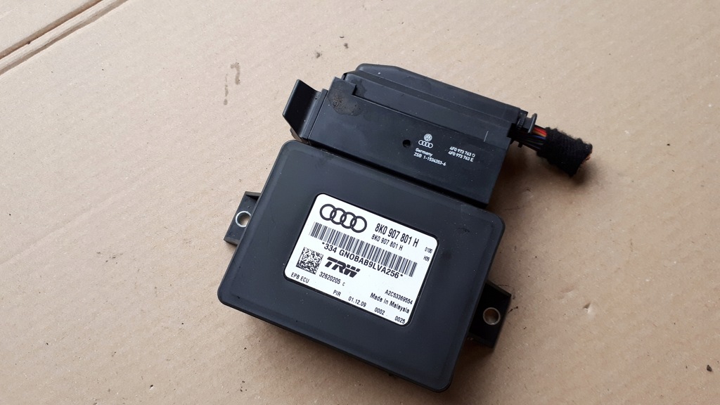 A5 8T MODUŁ HAMULCA RĘCZNEGO 8K0907801H A4 B8 S4 - 12322156679 - oficjalne archiwum Allegro