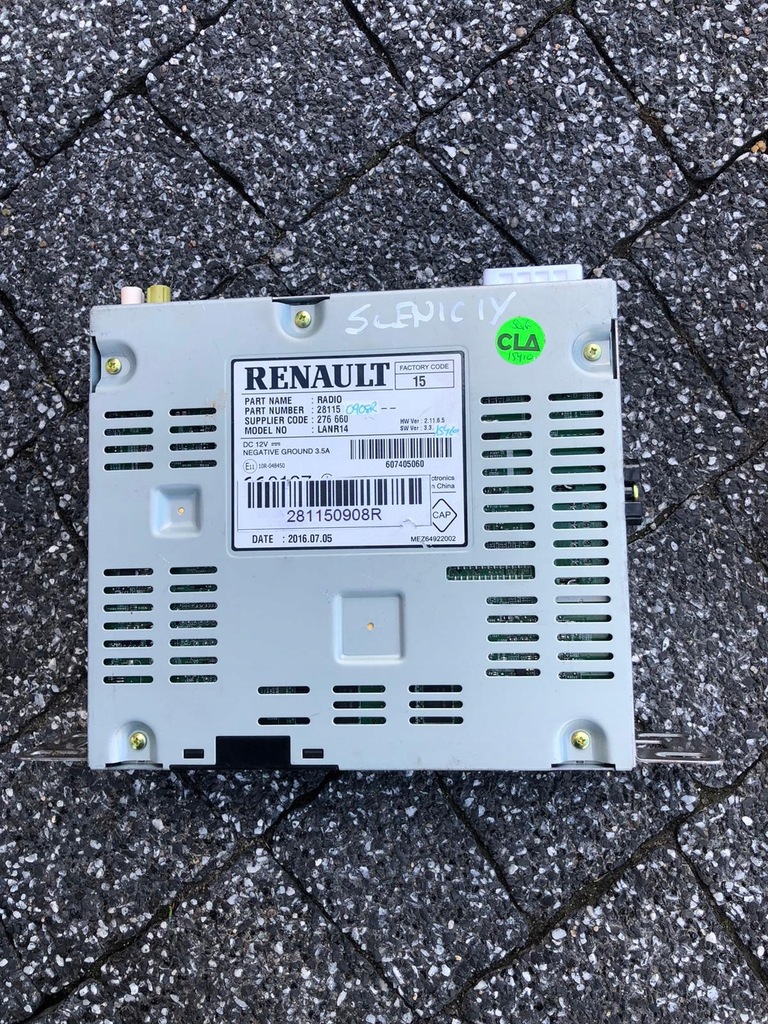 Radio Nawigacja Renault Scenic IV 281150908R - 12489748407 - oficjalne ... Radio Nawigacja Renault Scenic IV 281150908R - 12489748407 - oficjalne ...