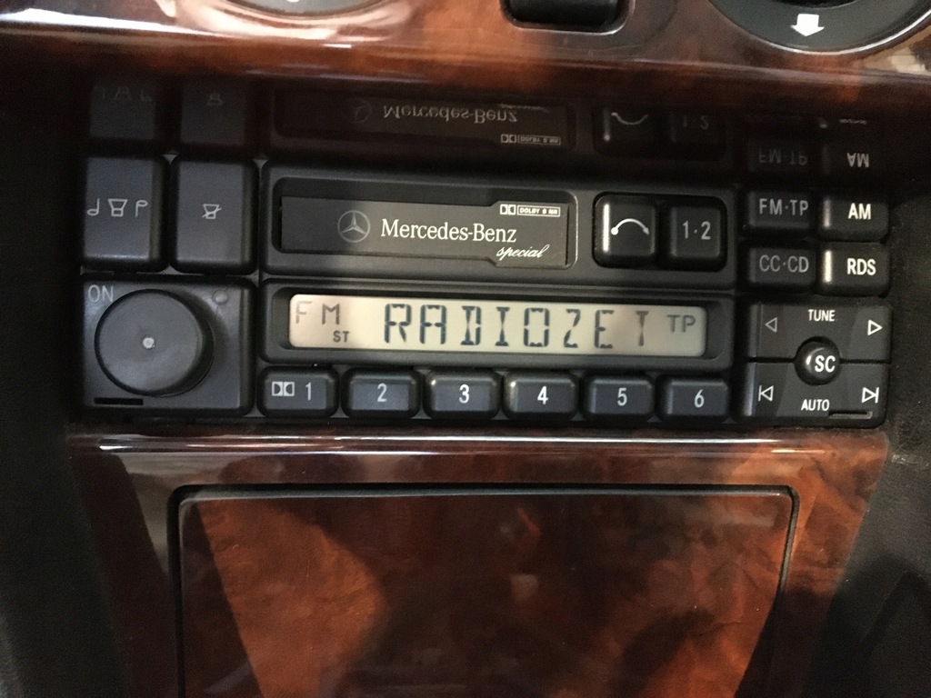 RADIO BECKER SPECIAL BE 1350 MERCEDES W124 R129 - 14215685227 ...
