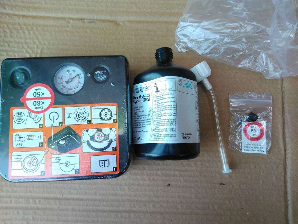 Zestaw naprawczy koła kompresor VW Audi Seat Skoda - 13759355030 - oficjalne archiwum Allegro