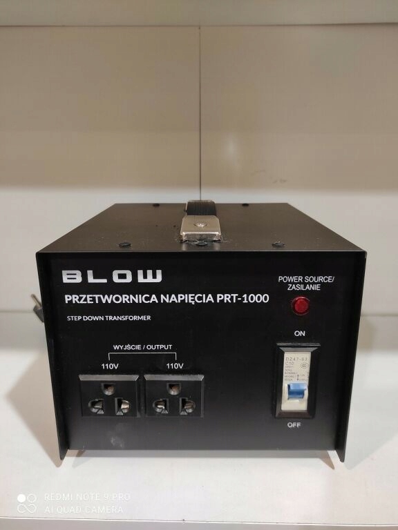 PRZETWORNICA TRANSFORMATOR NAPIĘCIA 230 1000W S - 12003873891 - oficjalne archiwum Allegro