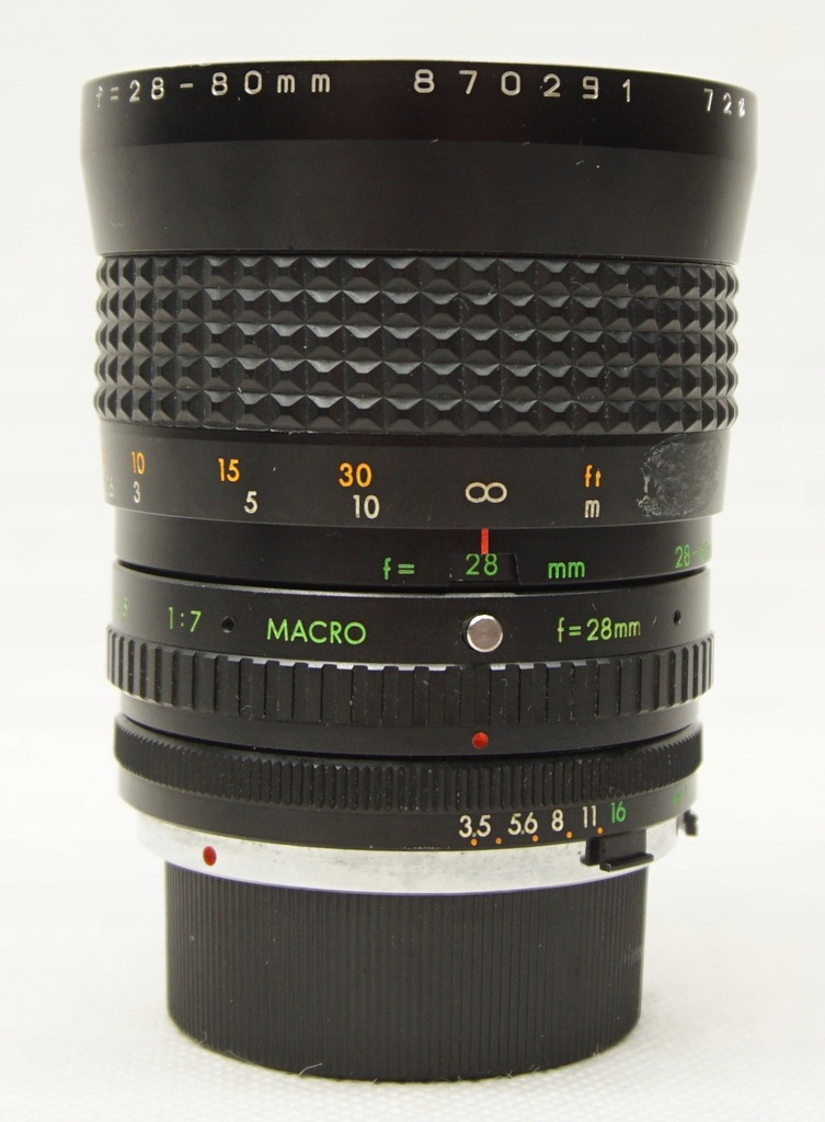 Obiektyw MAKINON AUTO MC ZOOM 1:3.5-4.5 f=28-80mm z 2 dekielkami - 16577934441 - oficjalne ...