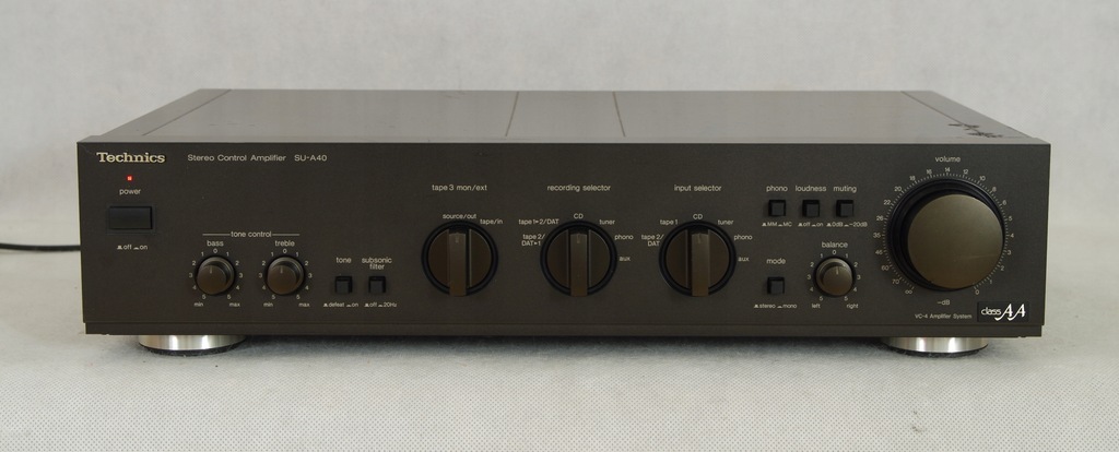 Technics SU-A40, super przedwzmacniacz, preamp. - 8043849528 - oficjalne archiwum Allegro