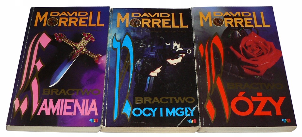 Morrell David - Cykl Bractwo Róży - tom 1,2,3 !!! - 12677803705 ...