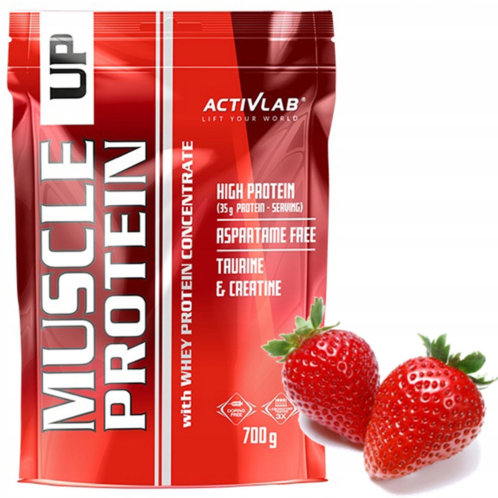 ACTIVLAB MUSCLE UP PROTEIN 700g BIAŁKO SERWATKOWE - 6878927558 - oficjalne archiwum Allegro