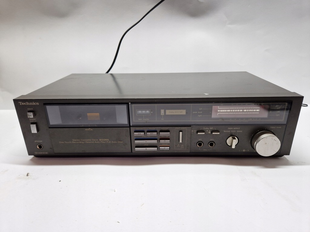 Magnetofon kasetowy Technics RS-M226A czarny - 17206747521 - oficjalne ...