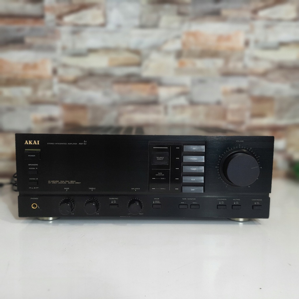 Wzmacniacz Akai AM-52 - 12766806041 - oficjalne archiwum Allegro