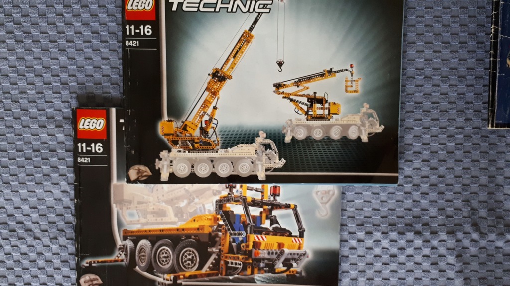 Lego Technic INSTRUKCJA do 8421 dzwig - 10496282881 - oficjalne ...