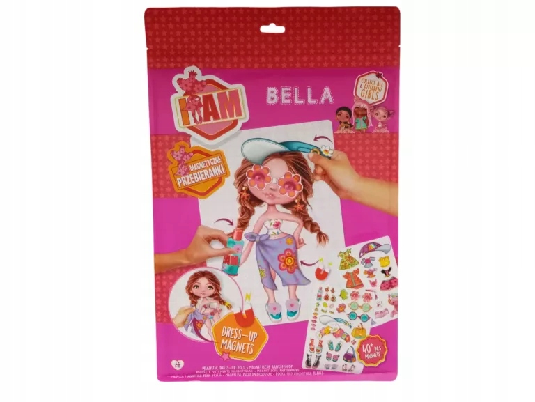 MAGNETYCZNA LALKA DO PRZEBIERANIA I AM BELLA - 13596356616 - oficjalne ...