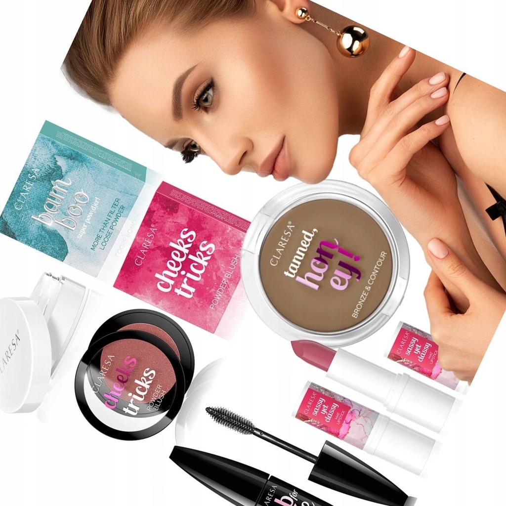 Zestaw do makijażu MAKE UP Claresa DZIEŃ MAMY - 13993634372 - oficjalne ...