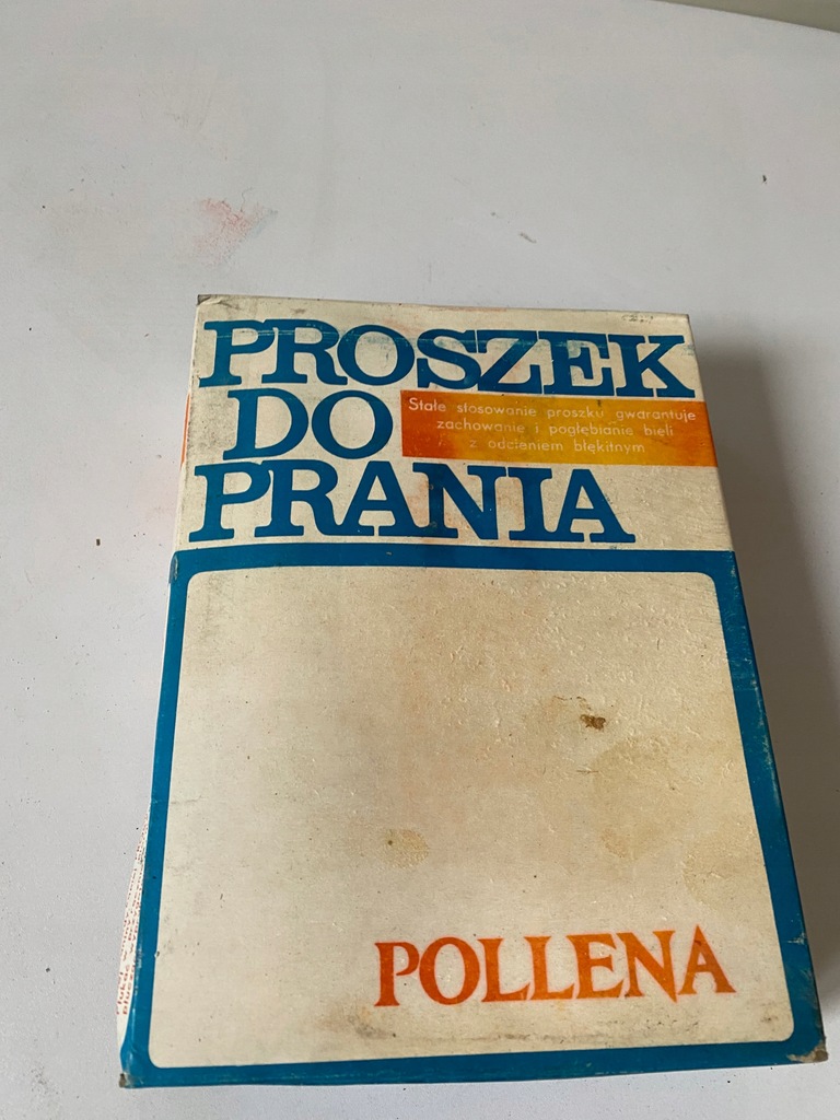 PROSZEK DO PRANIA POLLENA PRL - 12054953960 - oficjalne archiwum Allegro