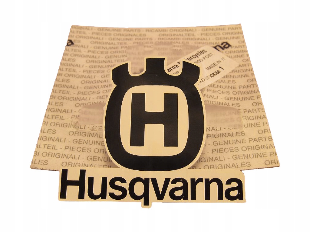 Naklejki ORYGINALNE naklejka Husqvarna logo - 8762193139 - oficjalne ...