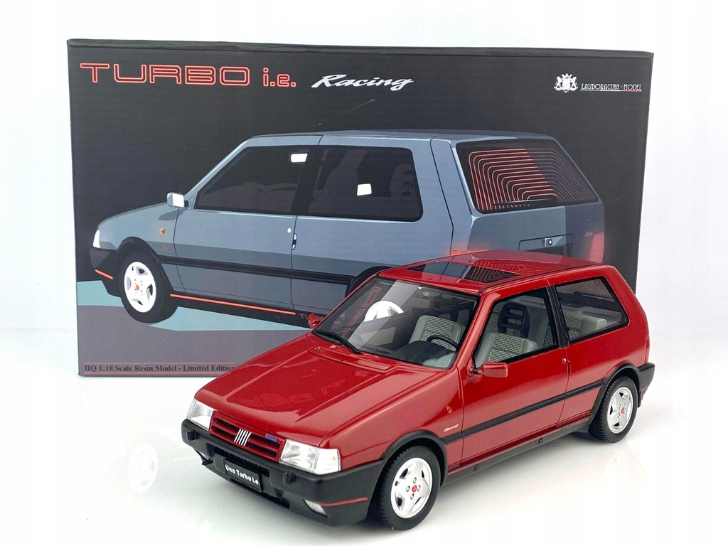 Fiat Uno Turbo Racing 1992 Red Laudoracing 1:18 - 12297450409 ...
