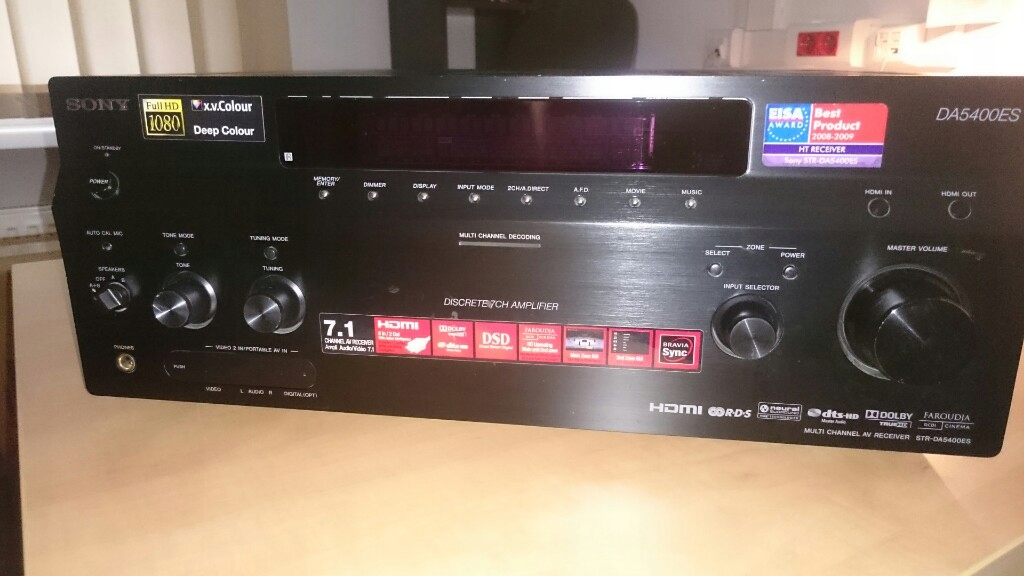 amplituner SONY STR-DA5400ES - 7940540434 - oficjalne archiwum Allegro