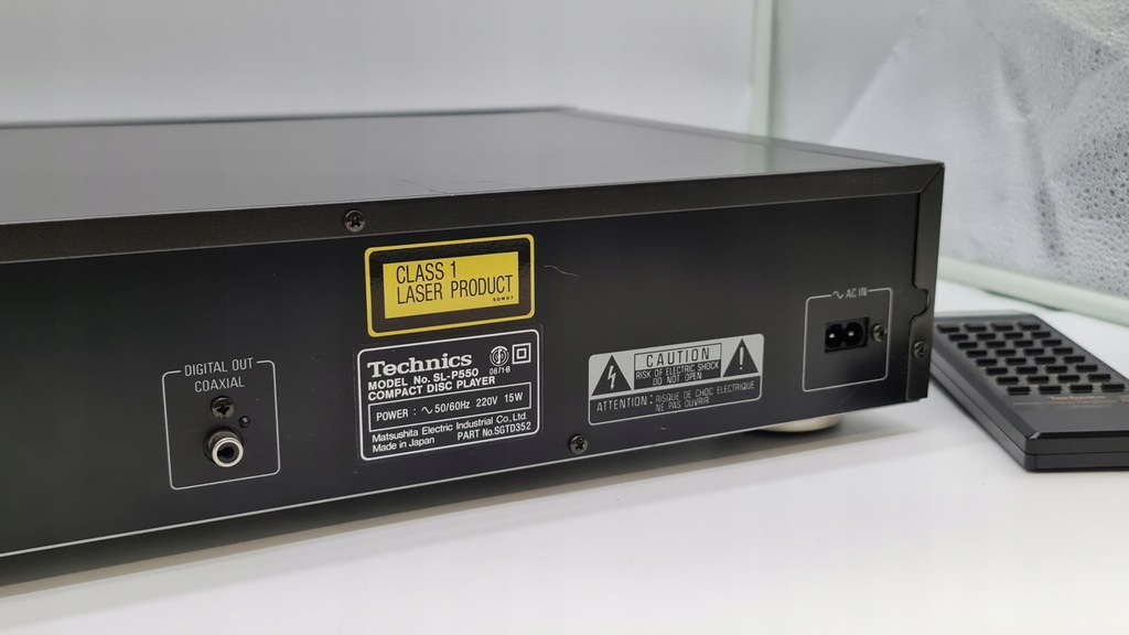 Technics SL-P550 Odtwarzacz CD Poszukiwany model - 11595121581 ...