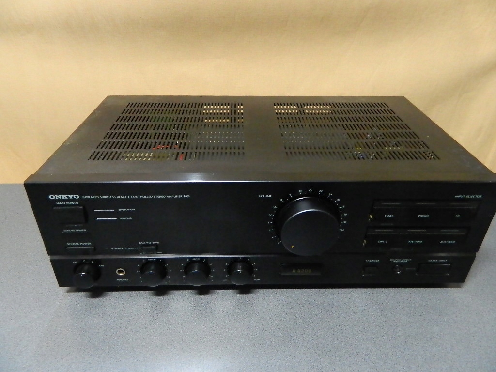 WZMACNIACZ ONKYO A-8200 oryginalny pilot RC-143S - 10038378146 - oficjalne archiwum Allegro