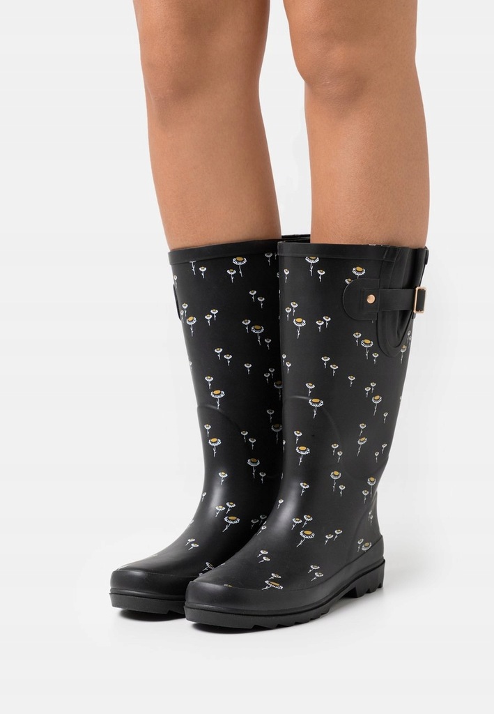 ANNA FIELD DAMSKIE KALOSZE CZARNE WZÓR 39 1FKC - 11427245130 ...