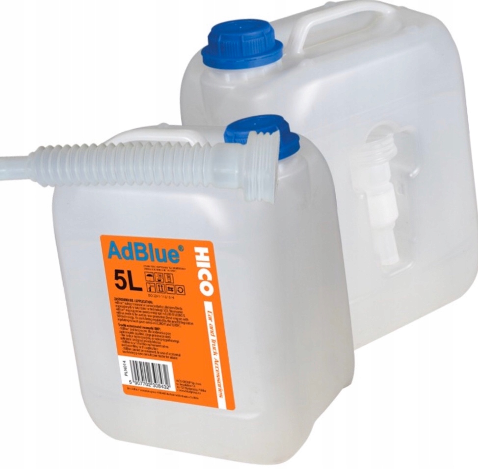 AdBlue Hico 5kg 5l płyn katalityczny DPF ISO 22241 - 11769575870 - oficjalne archiwum Allegro