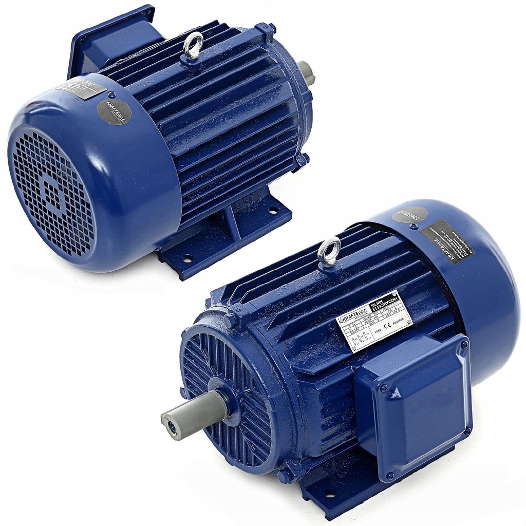 SILNIK ELEKTRYCZNY 4KW 2880obr/min 380V 3 FAZOWY - 13138308293 - oficjalne archiwum Allegro