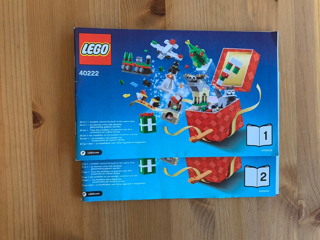 LEGO 40222 - instrukcja - 12549325285 - oficjalne archiwum Allegro