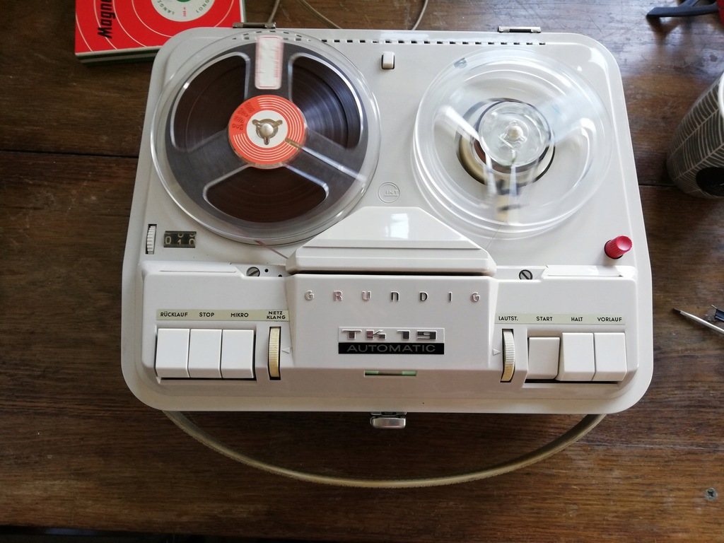 Magnetofon szpulowy Grundig TK19 AUTOMATIC - 9430168383 - oficjalne ...