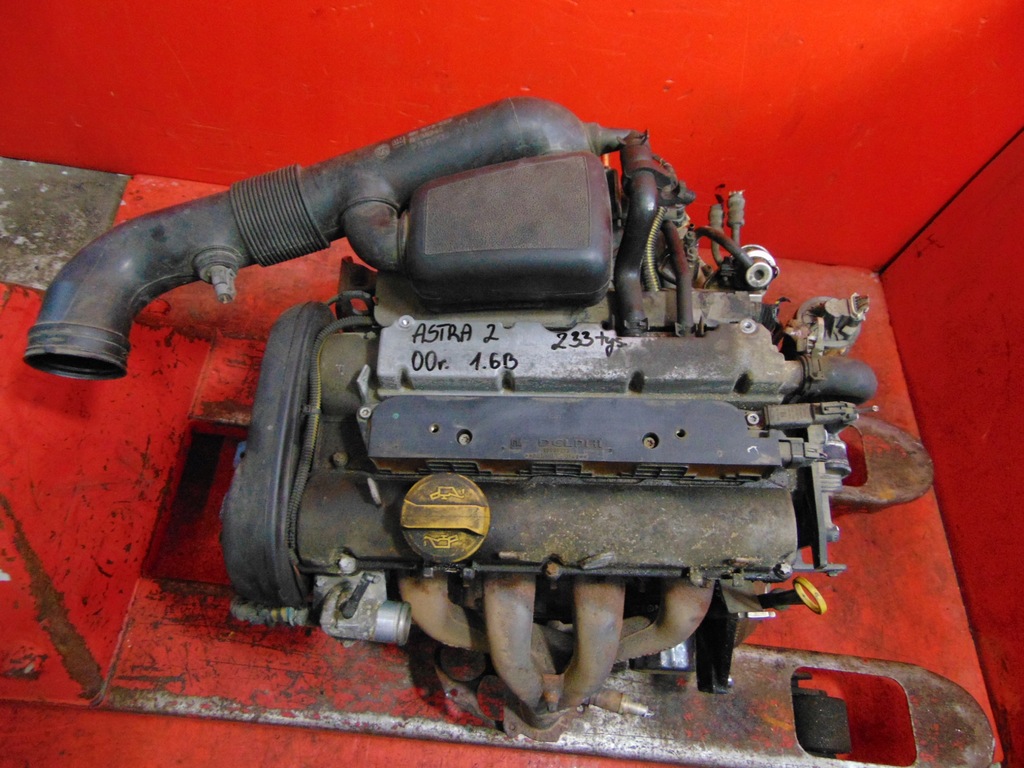 OPEL ASTRA 2 II G 1.6 16V SILNIK X16XEL VECTRA B - 14299368824 ...