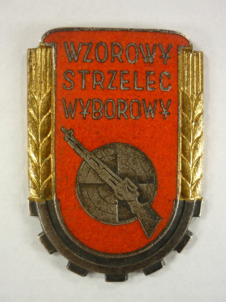 Odznaka - Wzorowy Strzelec Wyborowy - 1953 - LWP - 14905433027 - oficjalne archiwum Allegro
