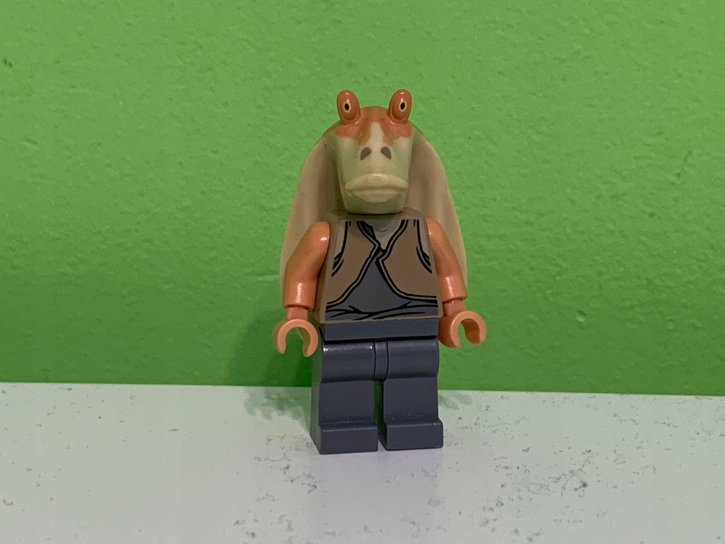 LEGO STAR WARS FIGURKA JAR JAR BINKS sw0301 - 11672053764 - oficjalne ...
