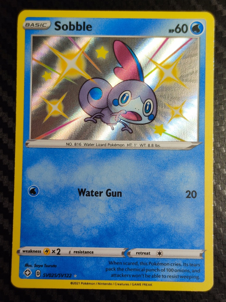 Karta Pokemon TCG Sobble (SHF SV25) - 12429874490 - oficjalne archiwum ...
