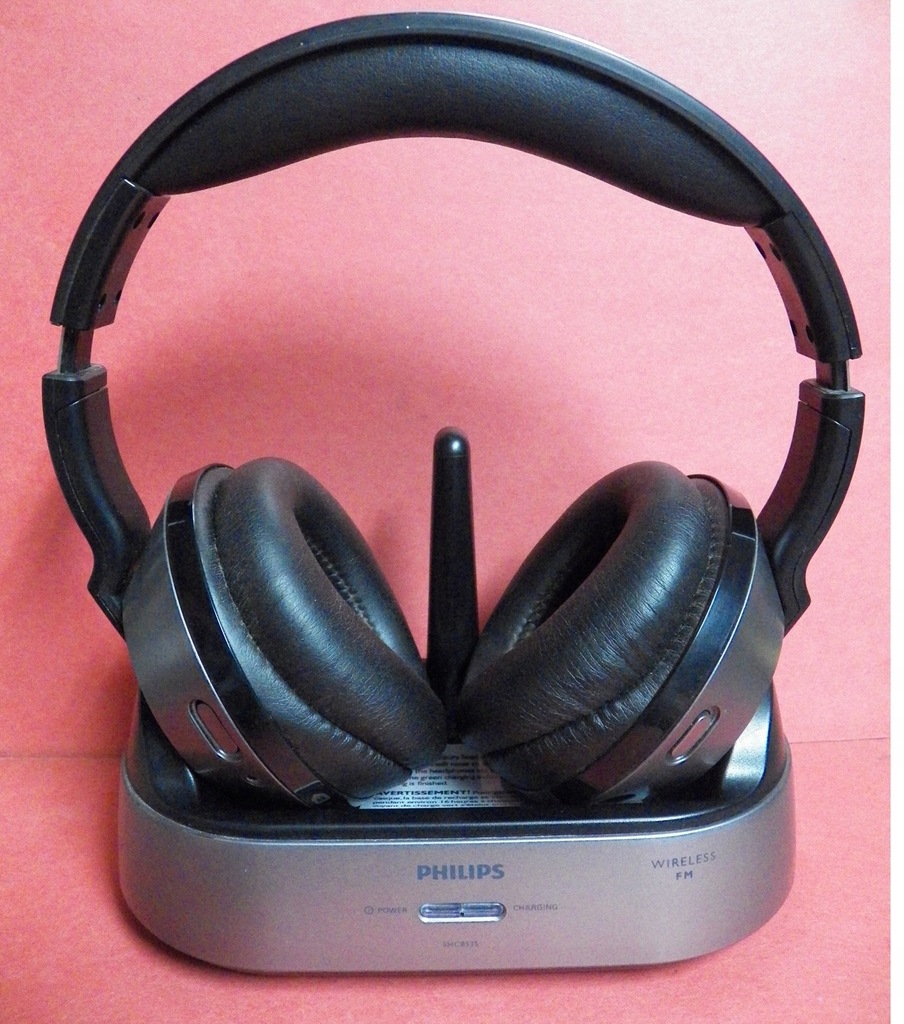Słuchawki bezprzewodowe PHILIPS SHC 8535/10 - 12663839577 - oficjalne ...