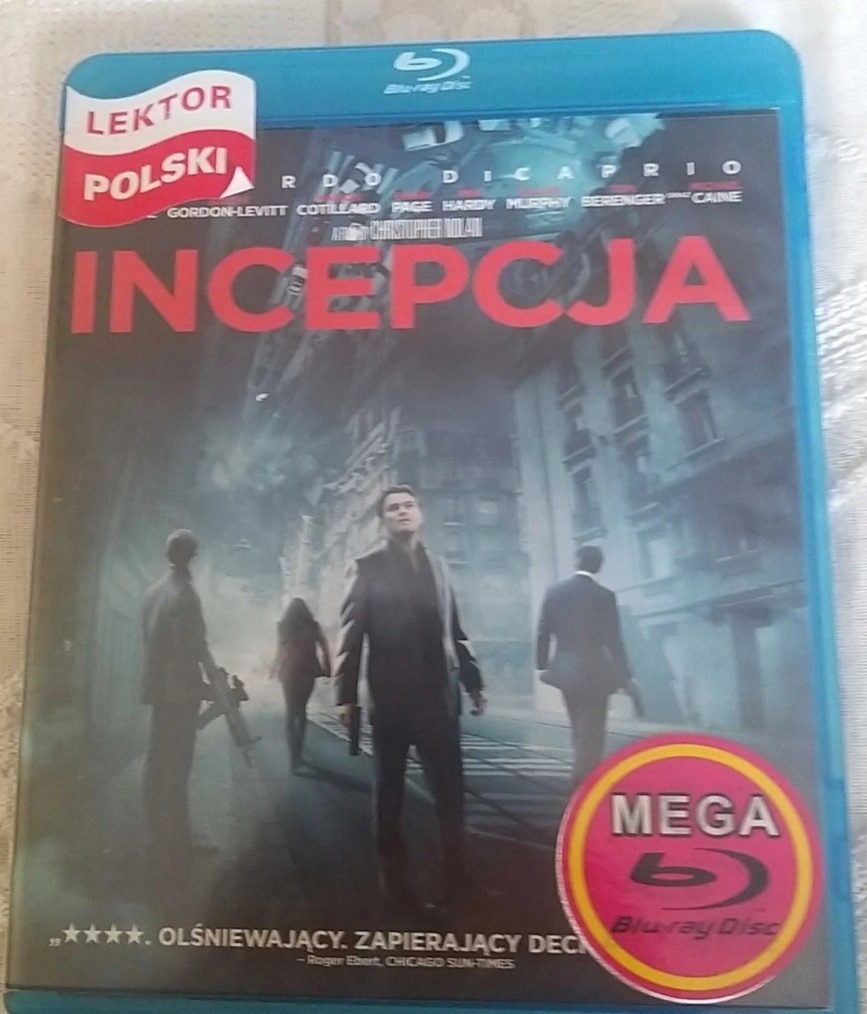 Film na Blu-ray INCEPCJA z lektorem polskim - 12086027996 - oficjalne ...